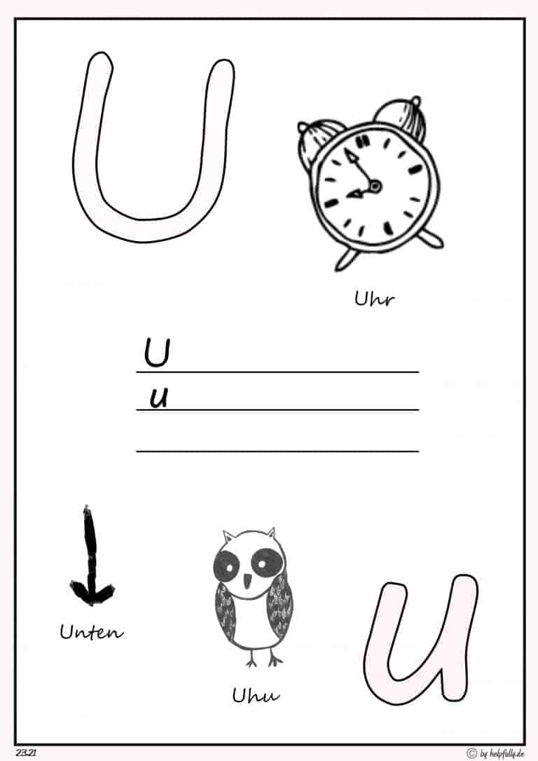 Buchstaben ausdrucken | Gratis ABC Lernblätter & Vorlagen - helpfully.de