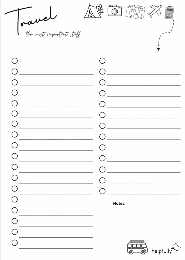 Listen | Kostenlose Vorlagen für Haushalt & Büro ausdrucken - helpfully.de