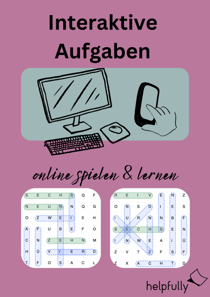 Interaktives Suchsel für Kinder "Zahlen 1-10" - online spielen & lernen ...