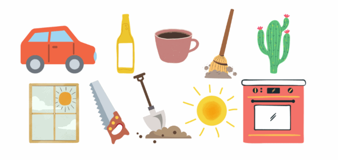 Interaktive Deutschaufgaben – Zweisilbige Wörter zuordnen - helpfully.de