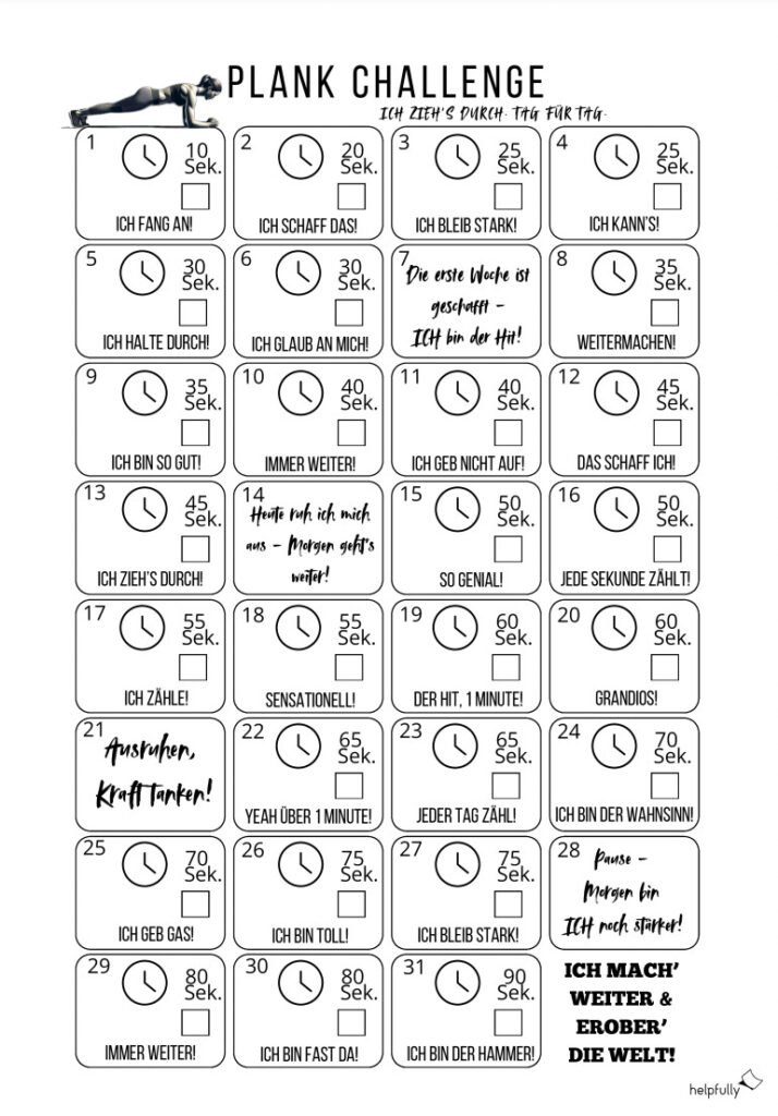 Kalender & Planer: Gratis PDF-Vorlagen ausdrucken | helpfully.de