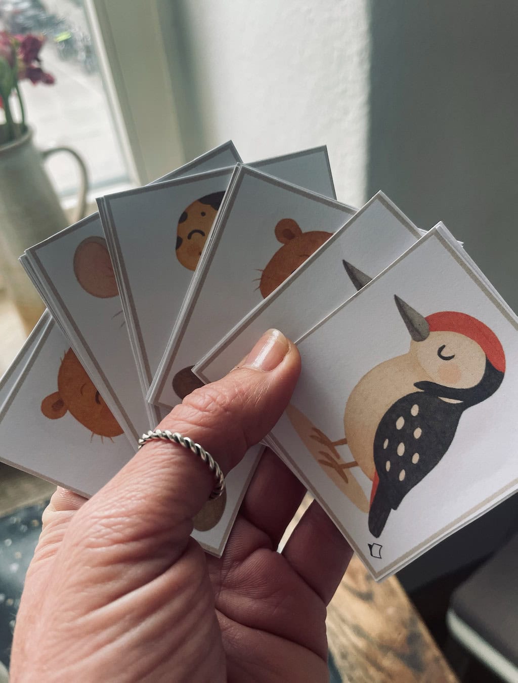 Niedliches Memory "Waldtiere" gratis PDF ausdrucken- helpfully.de