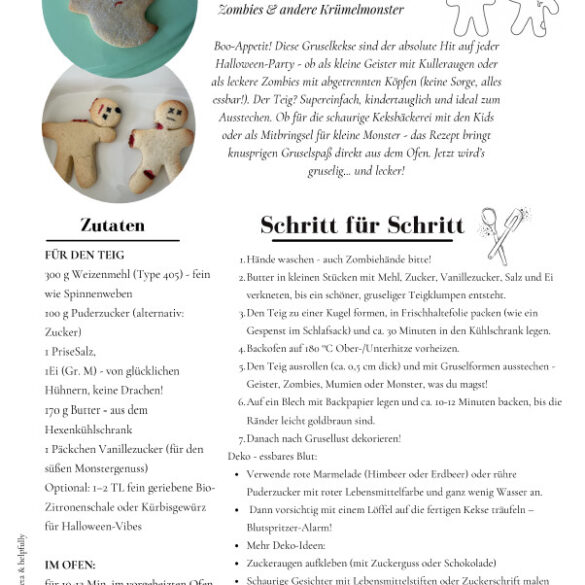 Bingo-Spiel für Kinder & Familie "Herbst" (9-seitige Vorlage) Gratis ...