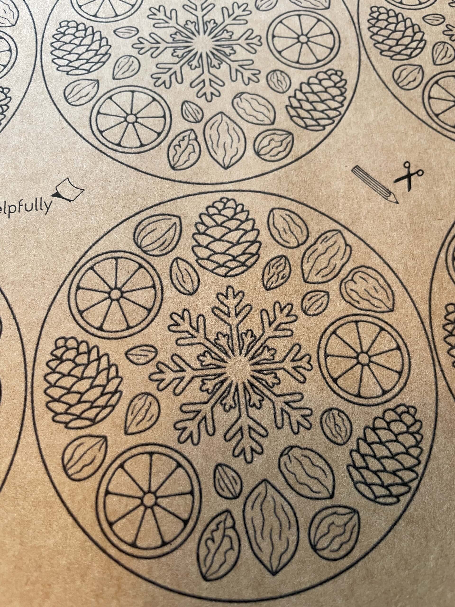 Mandalas "Hygge Winter" für Erwachsene ausdrucken - helpfully.de