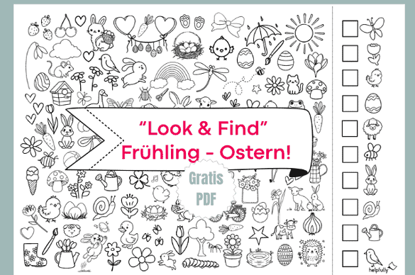 Suchbild "Halloween" als Gratis-PDF ausdrucken | helpfully.de