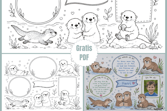 DIY-Vorlage Abschied für Grundschüler gratis PDF | helpfully.de